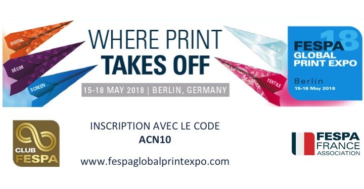 Ne manquez pas le salon FESPA 2018 - Fespa France