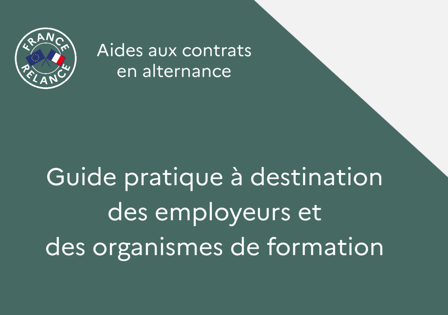 Aides pour les contrats en alternance - Fespa France