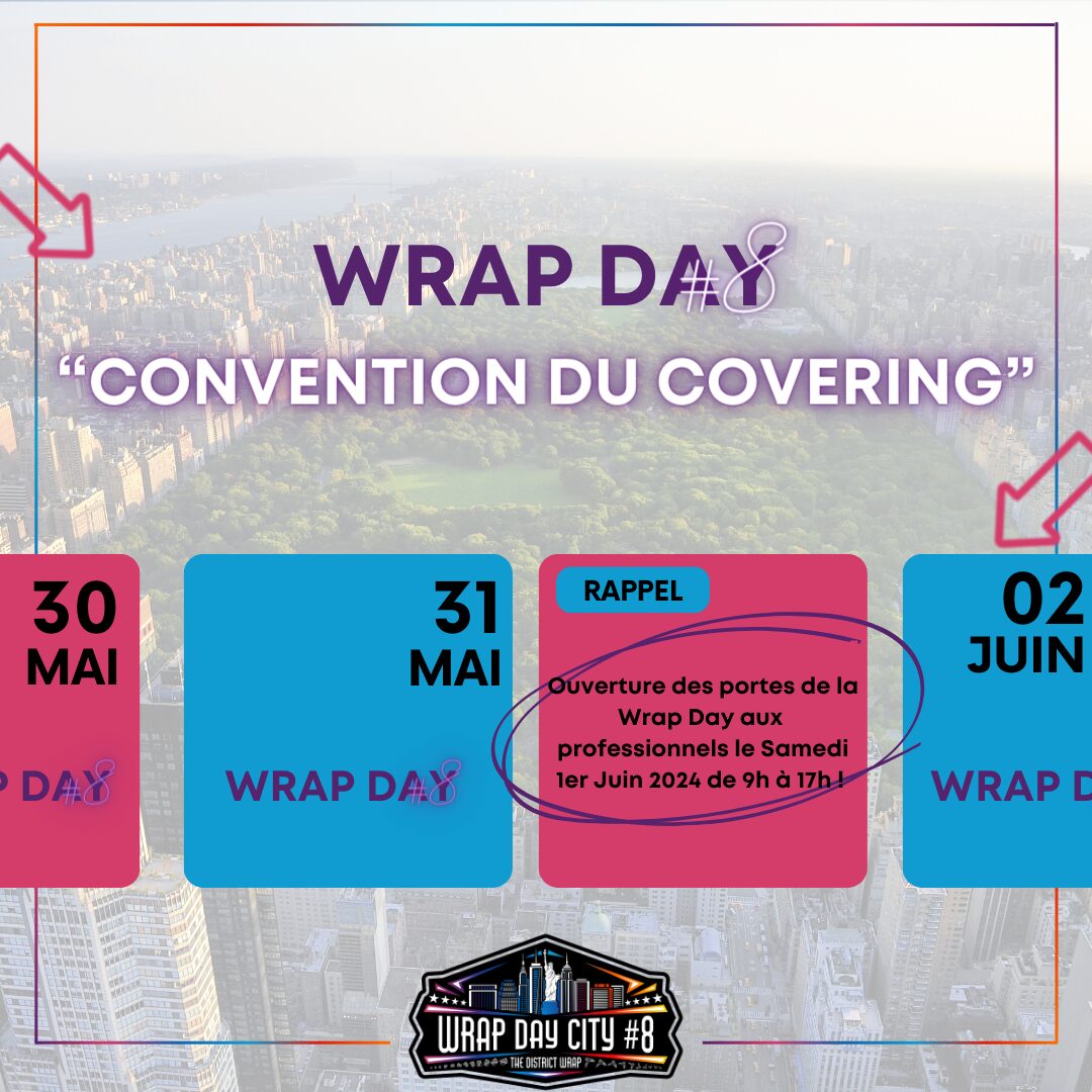 FESPA France partenaire de la 8éme édition de la WRAP DAY ! - Fespa France