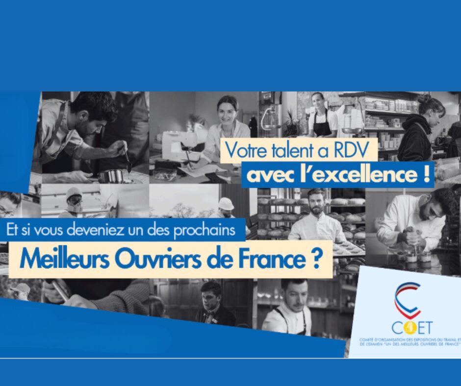 La 28ème session du concours "Meilleurs Ouvriers de France" est lancée ...